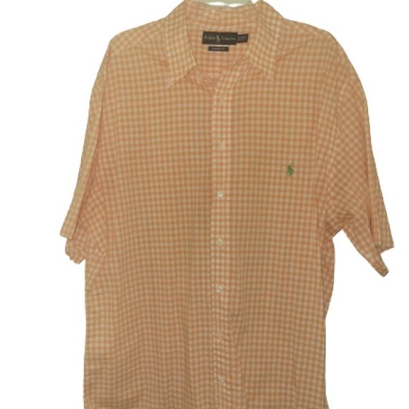 Polo Ralph Lauren | Shirts | Authentic Polo Shirt Short Sleeve Button ...